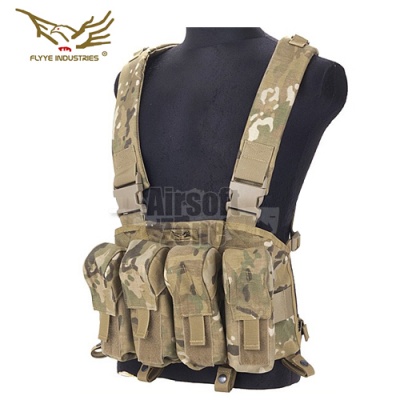 LT AK Tactical Chest Rig Black FLYYE - Airsoft Zone UK