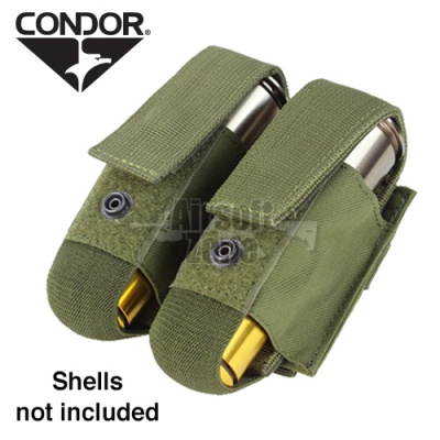 Single 40mm Grenade (OC) Pouch OD Green CONDOR - Airsoft Zone UK