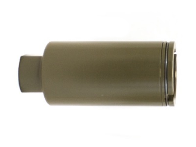 Silencer AAC / SCAR Style Desert Tan with Flash Hider (14mm CCW) G&G ...