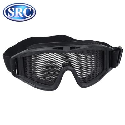 Wire Mesh Goggles Black - Airsoft Zone UK