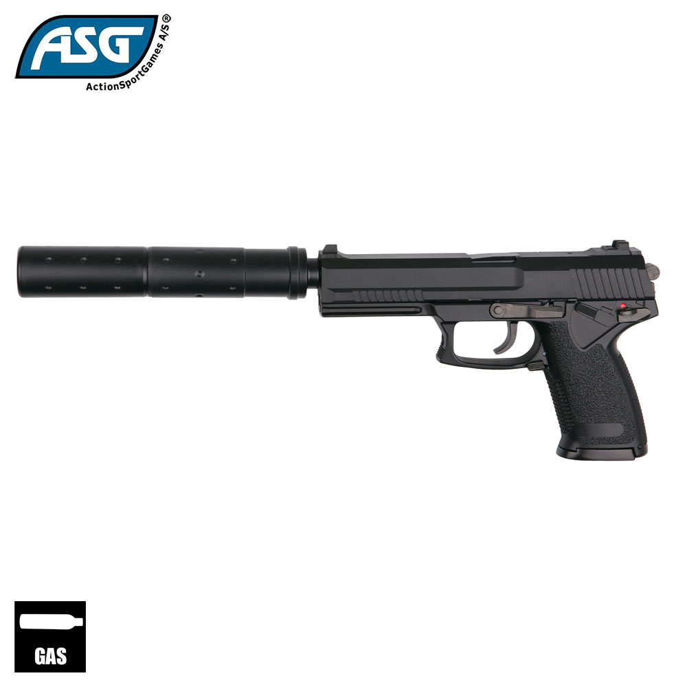 Mk23 SOCOM Special Operations Gas Pistol NBB ASG - Airsoft Zone UK