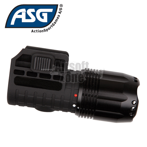 (ARCHIVED) Tactical LED Pistol Torch with Mounts ASG - Airsoft Zone UK