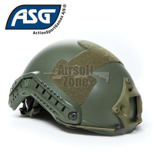 FAST Helmet Replica OD Green ASG - Airsoft Zone UK
