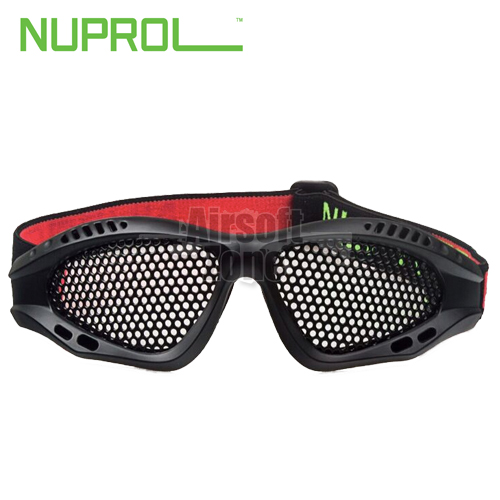Shades Wire Mesh Goggles Black NUPROL - Airsoft Zone UK