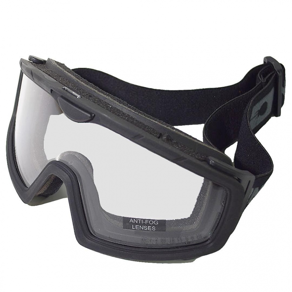 NP Battle Visor Black Protective Goggles Clear NUPROL - Airsoft Zone UK