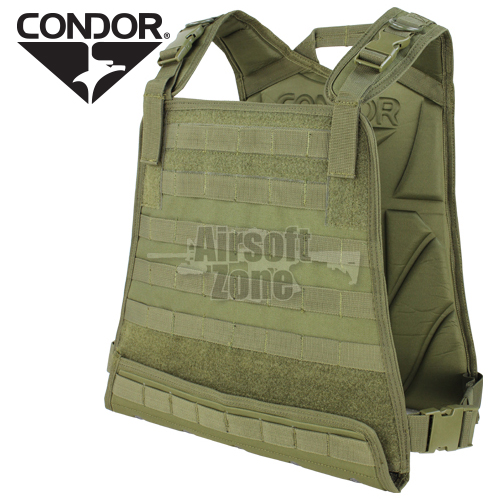 MBSS Compact Plate Carrier MOLLE OD Green CONDOR - Airsoft Zone UK