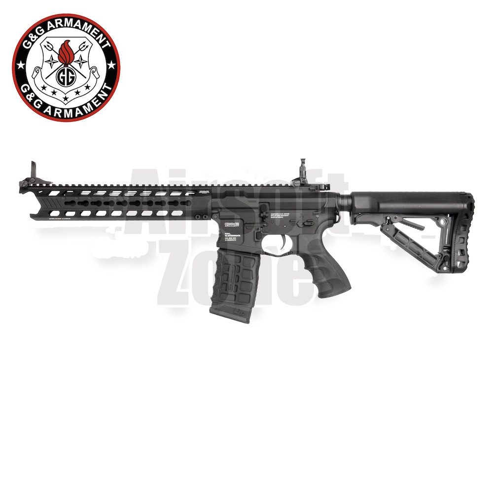 GC16 M4 Predator Black with ETU MOSFET AEG G&G - Airsoft Zone UK