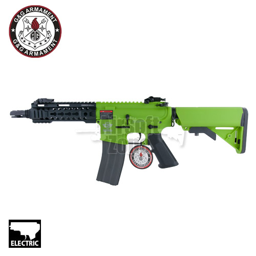 CM16 M4 300 BOT with MOSFET (Bright Green) AEG G&G - Airsoft Zone UK