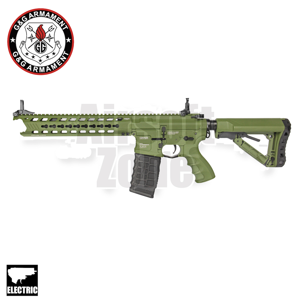 GC16 M4 Predator Hunter Green with ETU MOSFET AEG G&G - Airsoft Zone UK