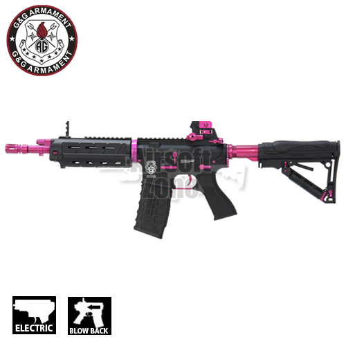 GR4 G26 Black Rose M4 Carbine Blowback AEG G&G - Airsoft Zone UK