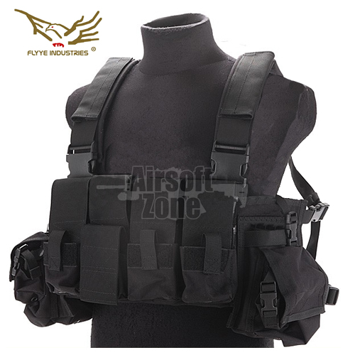Tactical LT 1961A Chest Rig Black FLYYE - Airsoft Zone UK
