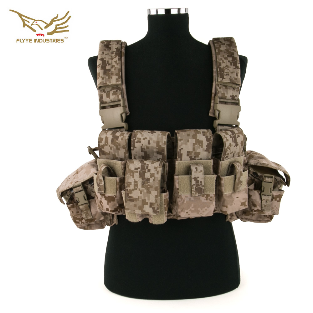 Tactical LT 1961A Chest Rig AOR1 FLYYE - Airsoft Zone UK