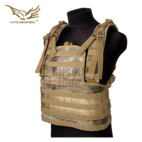 RRV Style MOLLE Vest A-Tacs FLYYE - Airsoft Zone UK