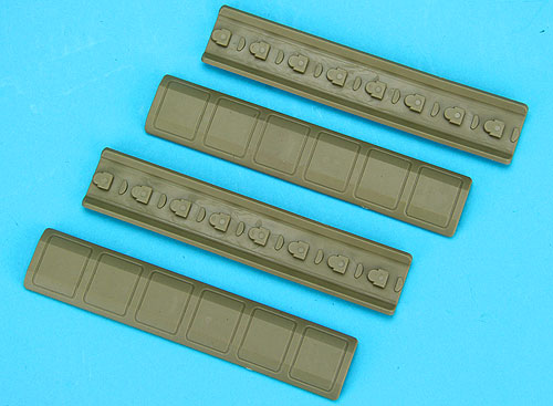 Keymod Soft Rail Cover B Sand G&P - Airsoft Zone UK