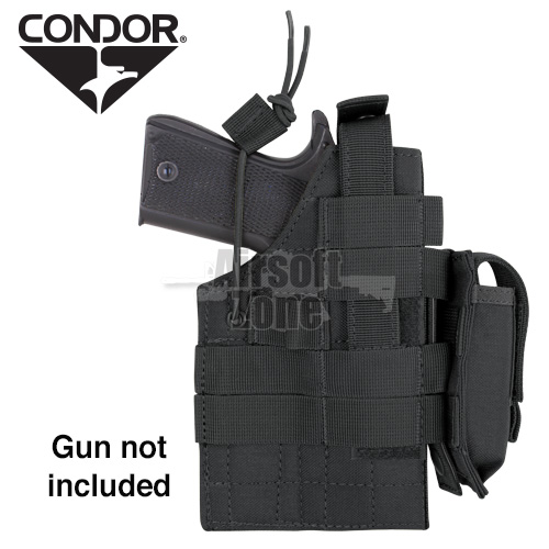 Ambidextrous MOLLE Holster for 1911 Black CONDOR - Airsoft Zone UK