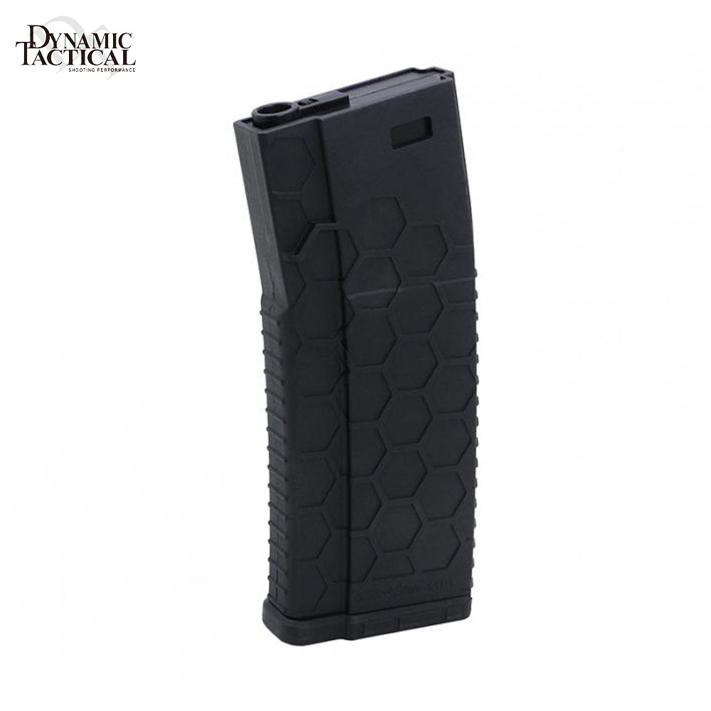 120rnd Hexmag Polymer AEG Magazine Black DYTAC - Airsoft Zone UK