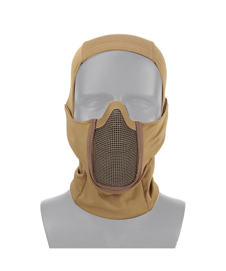 Operators Balaclava Mesh Mask Coyote Kombat UK - Airsoft Zone UK