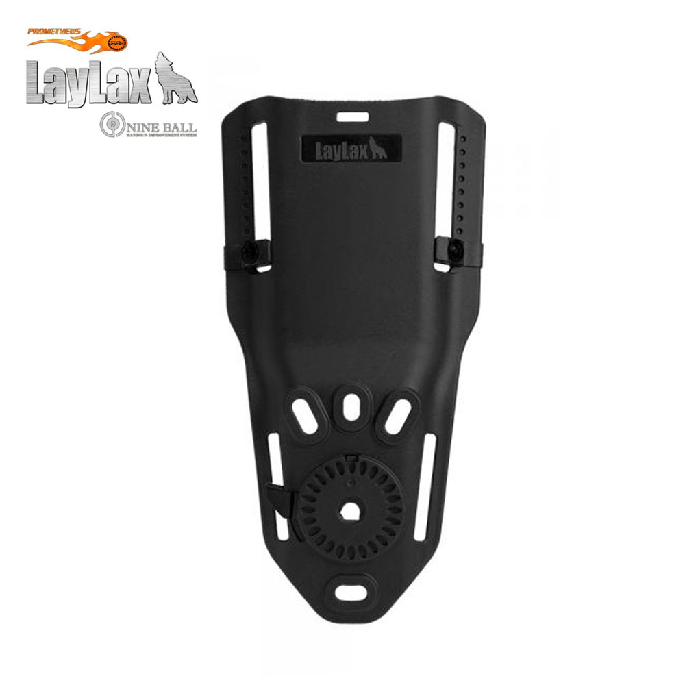 CQC Attachment Drop Belt Loop Black LayLax - Airsoft Zone UK