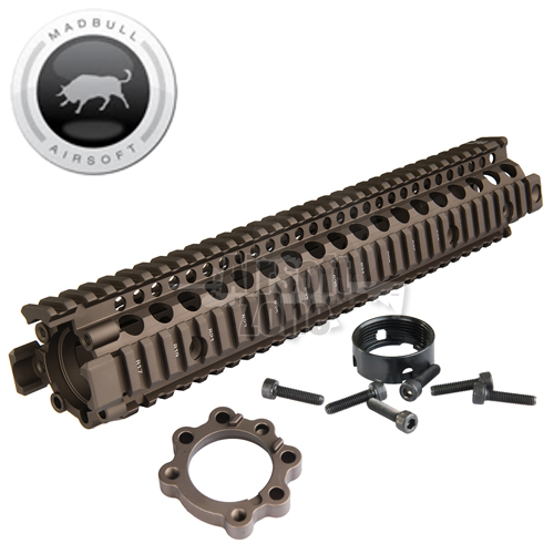 Daniel Defense M4A1 12.5 inch RIS II Rail Dark Earth MADBULL - Airsoft ...