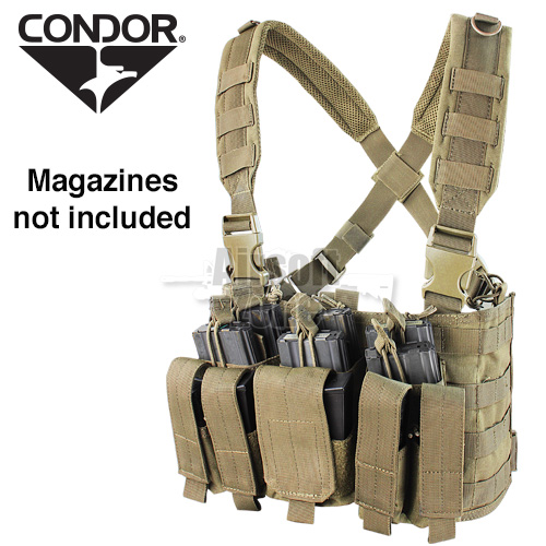 Recon Chest Rig Tan CONDOR - Airsoft Zone UK