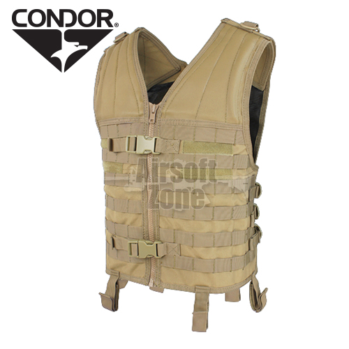 Modular MOLLE Vest Tan CONDOR - Airsoft Zone UK