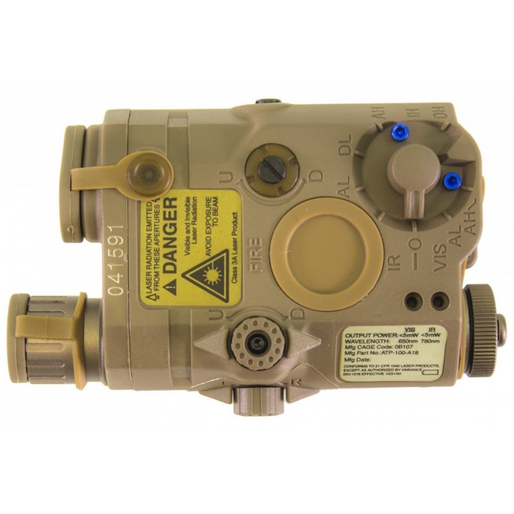 AN/PEQ-15 (NPQ15) Illuminator Laser and LED Light Torch Tan NUPROL ...