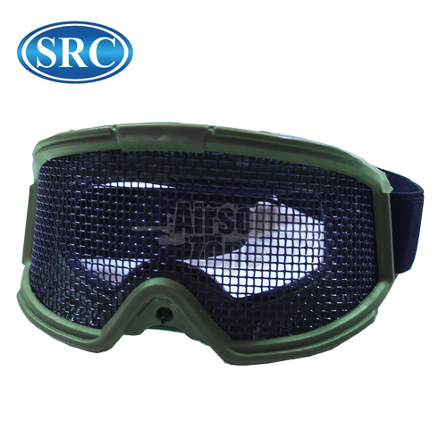 Mesh Goggles Large Green - Airsoft Zone UK
