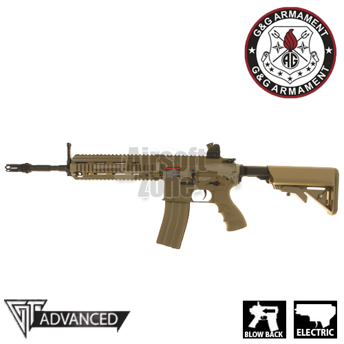 (GEN 2) T4-18 Blowback Tan AEG G&G - Airsoft Zone UK
