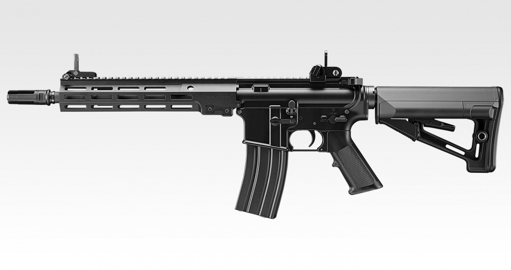 URG-I 11.5inch Sopmod Block 3 Black Electric Recoil AEG Tokyo Marui - Airsoft Zone UK