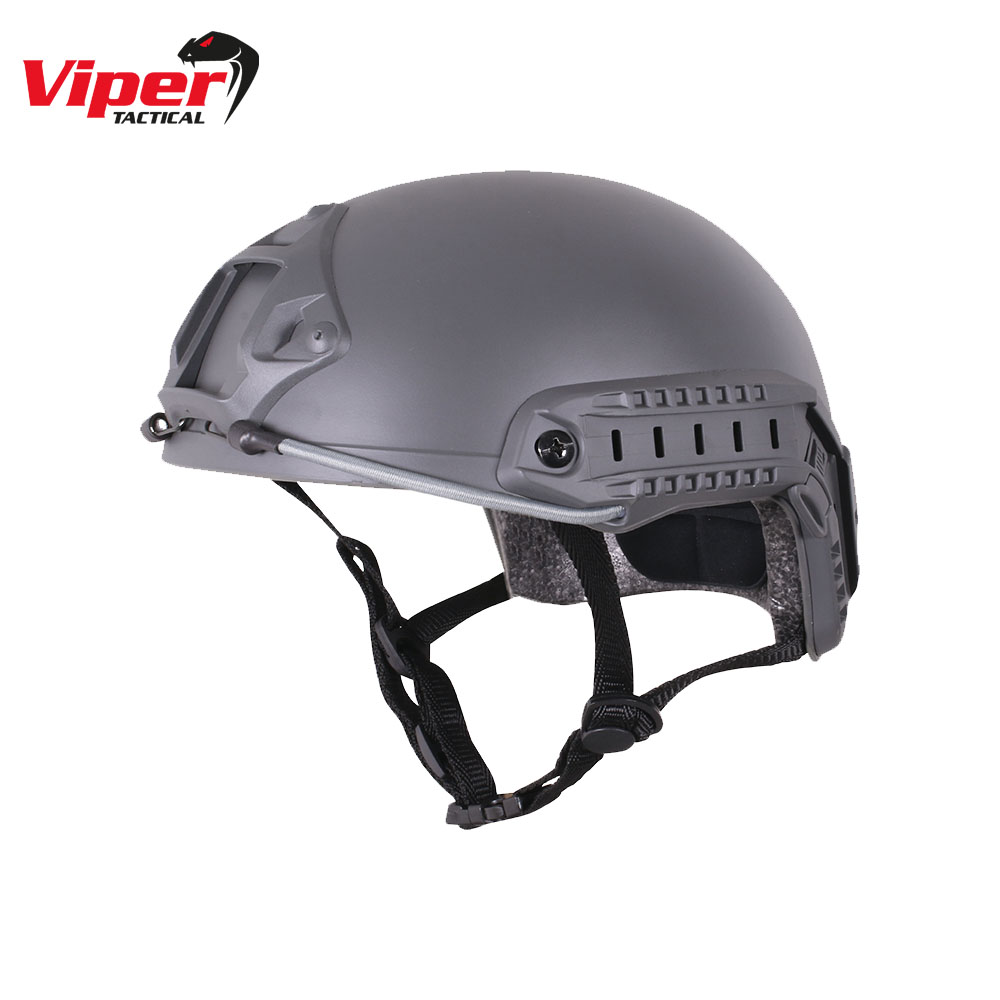 Fast Helmet Replica Titanium Grey Viper Tactical - Airsoft Zone UK