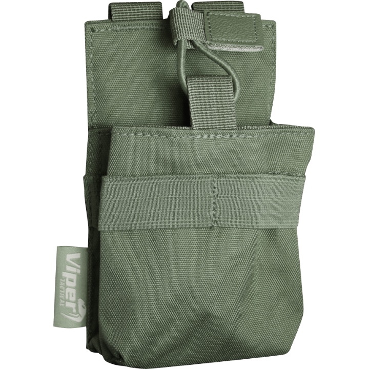 GPS Radio Pouch MOLLE Green Viper Tactical - Airsoft Zone UK