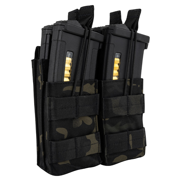 Quick Release Double Duo Mag Pouch VCAM Black Viper Tactical - Airsoft ...