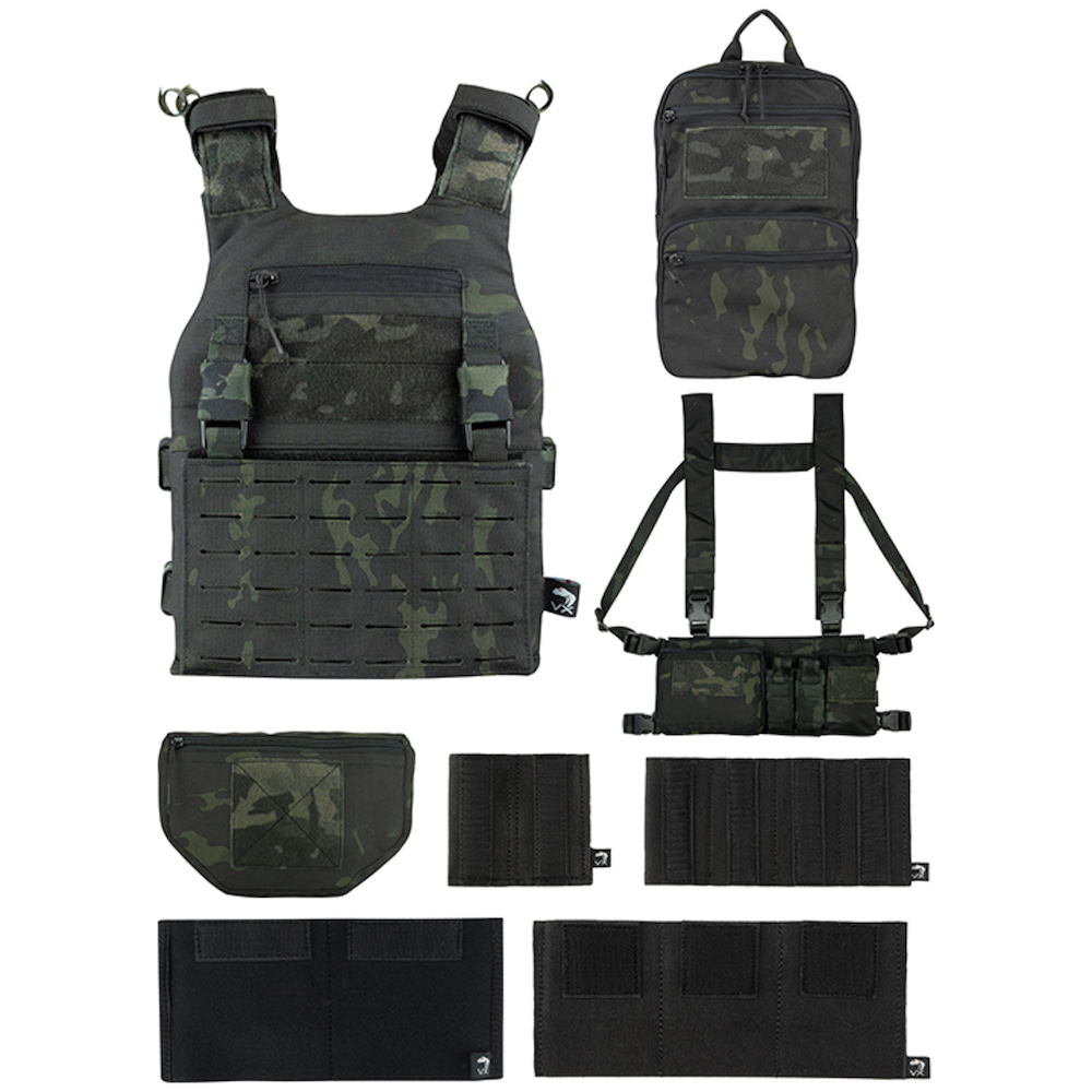 VX Multi Weapon System Vest Set VCAM Black Viper Tactical - Airsoft Zone UK