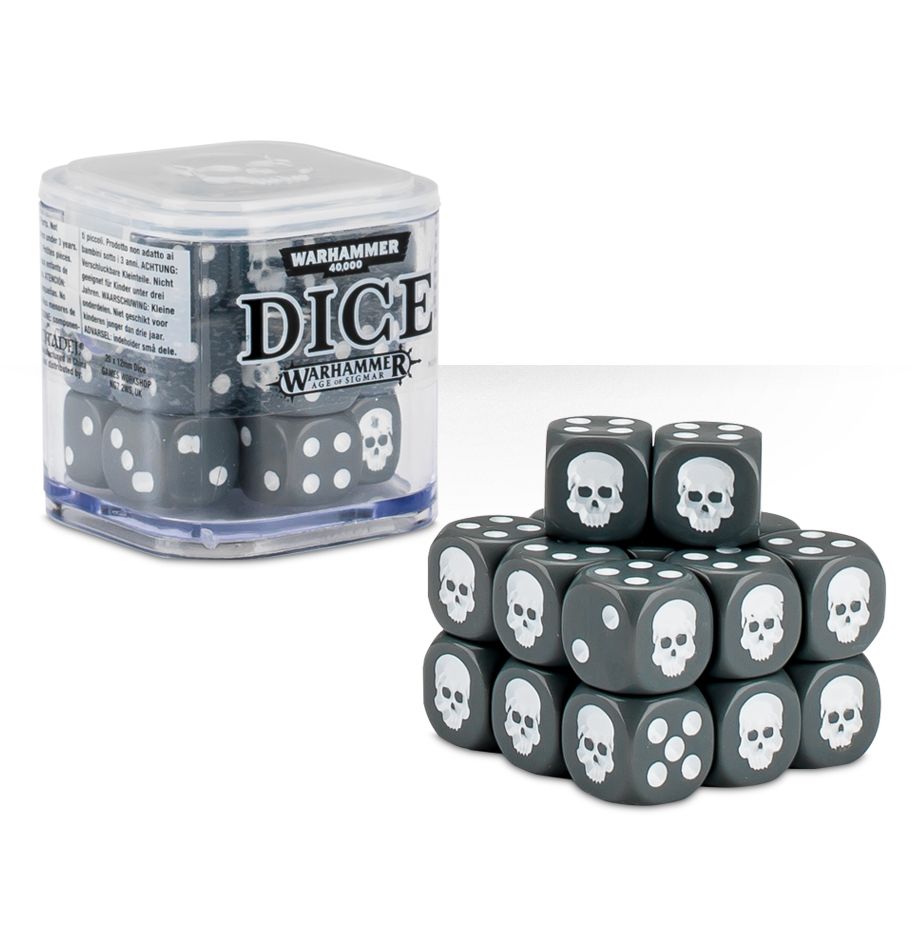 Citadel 12mm Dice Set 20pcs with Box Games Workshop - Airsoft Zone UK