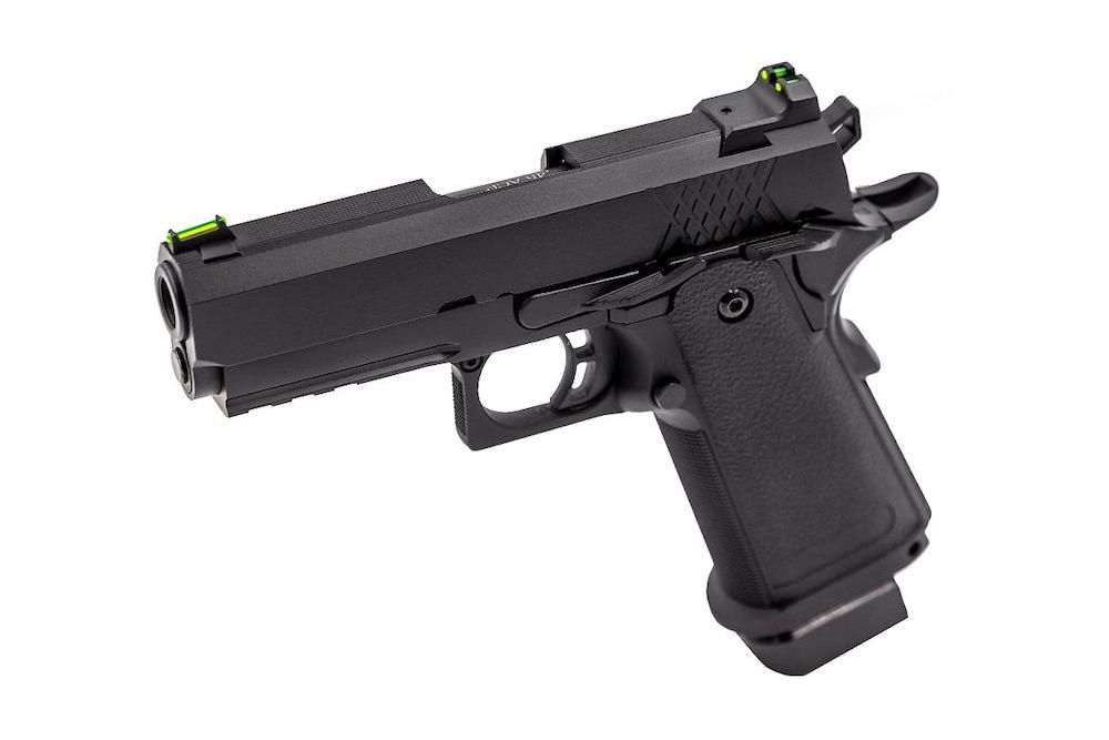 Hi-Capa 3.8 Pro Black Pistol GBB Raven - Airsoft Zone UK